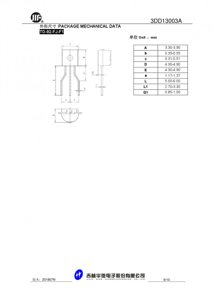 3DD13003A-126 datasheet page 9