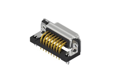 D-SUB Standard • 15-pos. • Socket • Solder pin straight • Threaded rear spacer • Quality class 3 • UNC 4-40