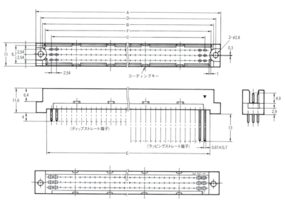 OMRON XC5B24313A DIN 41612 Connector for sale