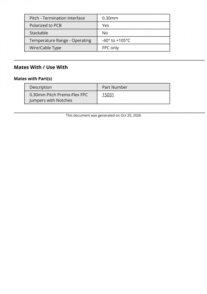 MOLEX 5047542500 technical document page 3