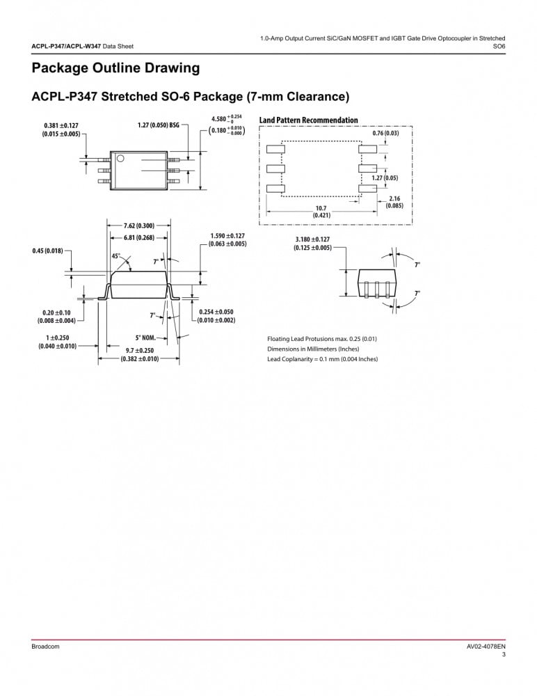 ACPL-W347 datasheet page 3