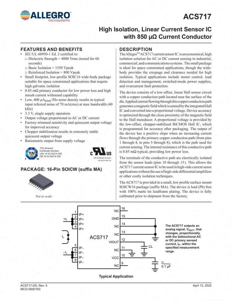 ASEK717KMA-10AB-T-DK technical document page 1