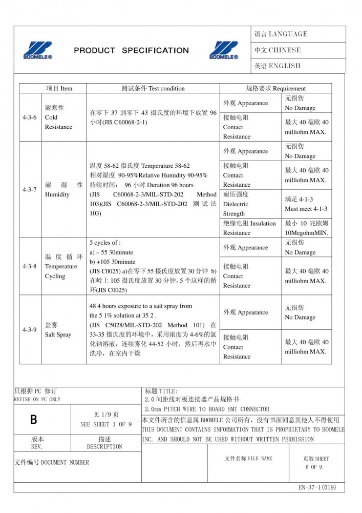PHD-2*6AW specification page 7