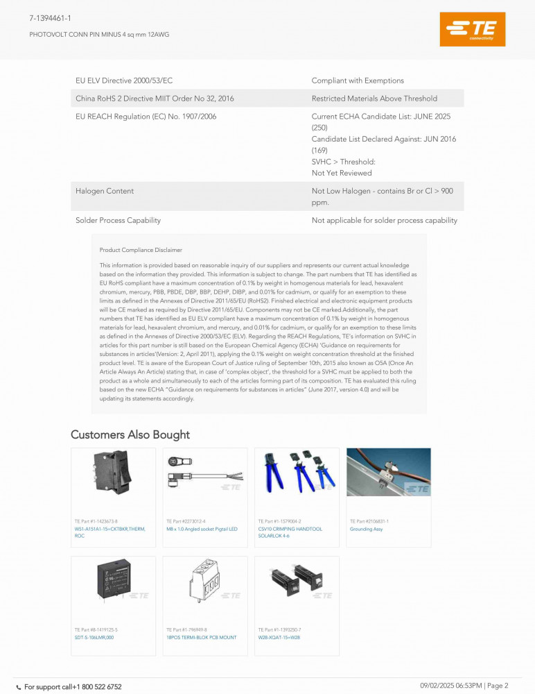 Solar connector documentation page 2