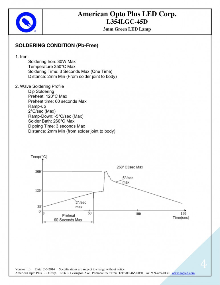 L354LGC-45D datasheet page 4