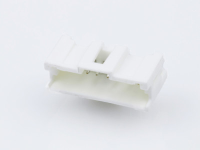 MicroClasp Right-Angle Header, 2.00mm Pitch, Single Row, Through Hole, Tin (Sn) Plating, 9 Circuits, without PCB Locator