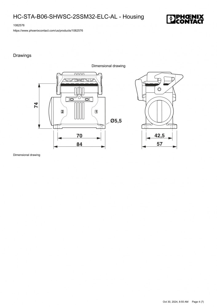 Phoenix Contact 1082576 technical document page 4