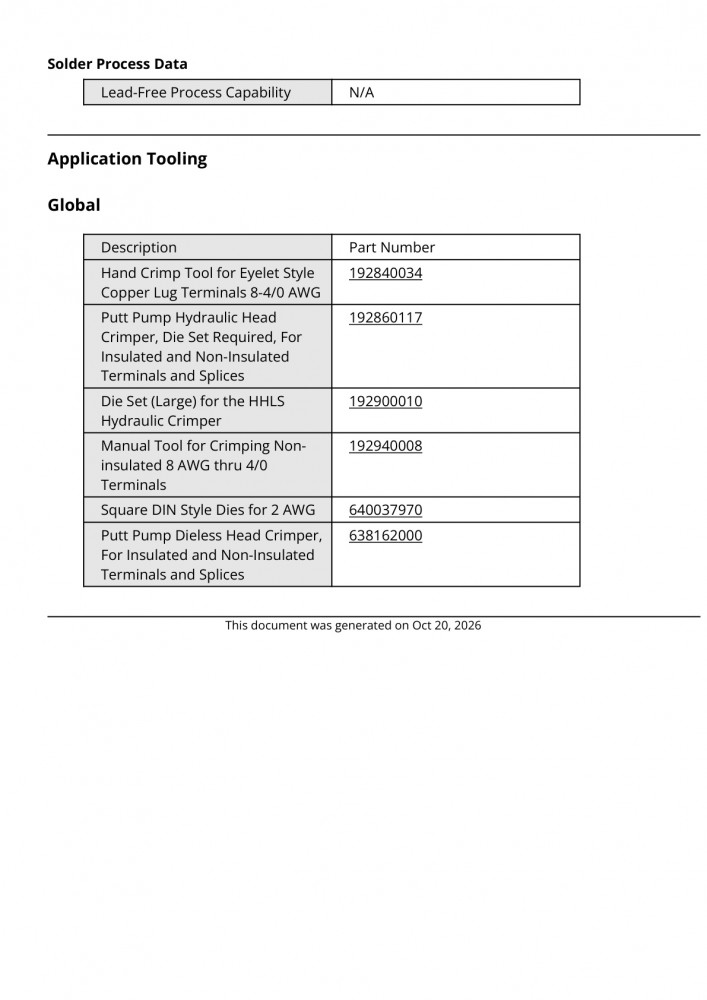 Product document image 3 for MOLEX 192210236