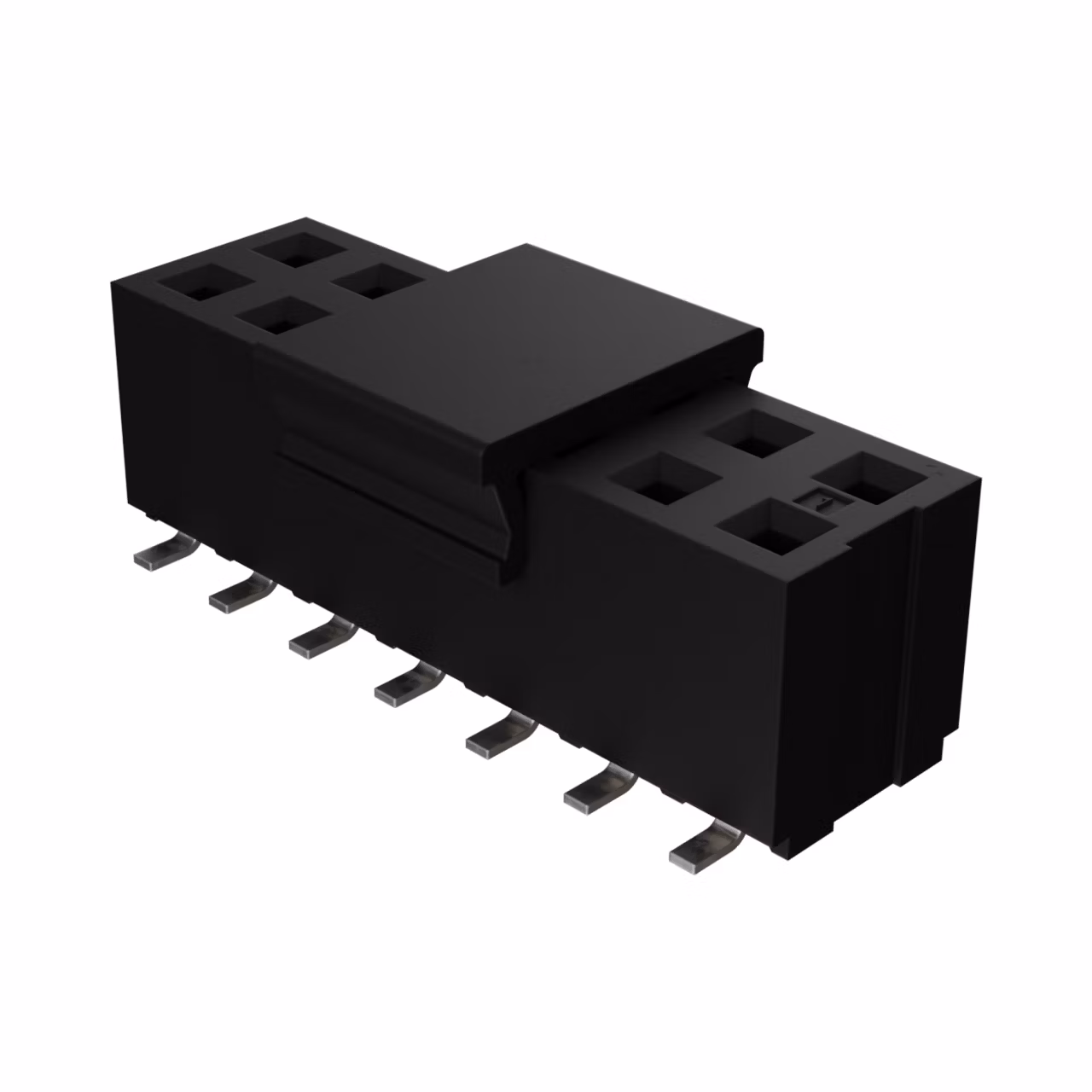 Milli-Grid Receptacle, Surface Mount, Vertical, Top Entry, without Plastic Pegs, with Cap, Tape and Reel, 2.50µm Tin (Sn) Plating, 14 Circuits, Lead-Free for sale