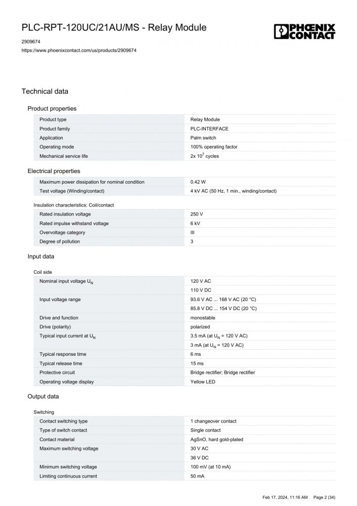 2909674 technical document page 2