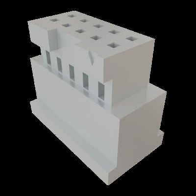 Samtec ISD2-05-D Rectangular Connector Housing for sale