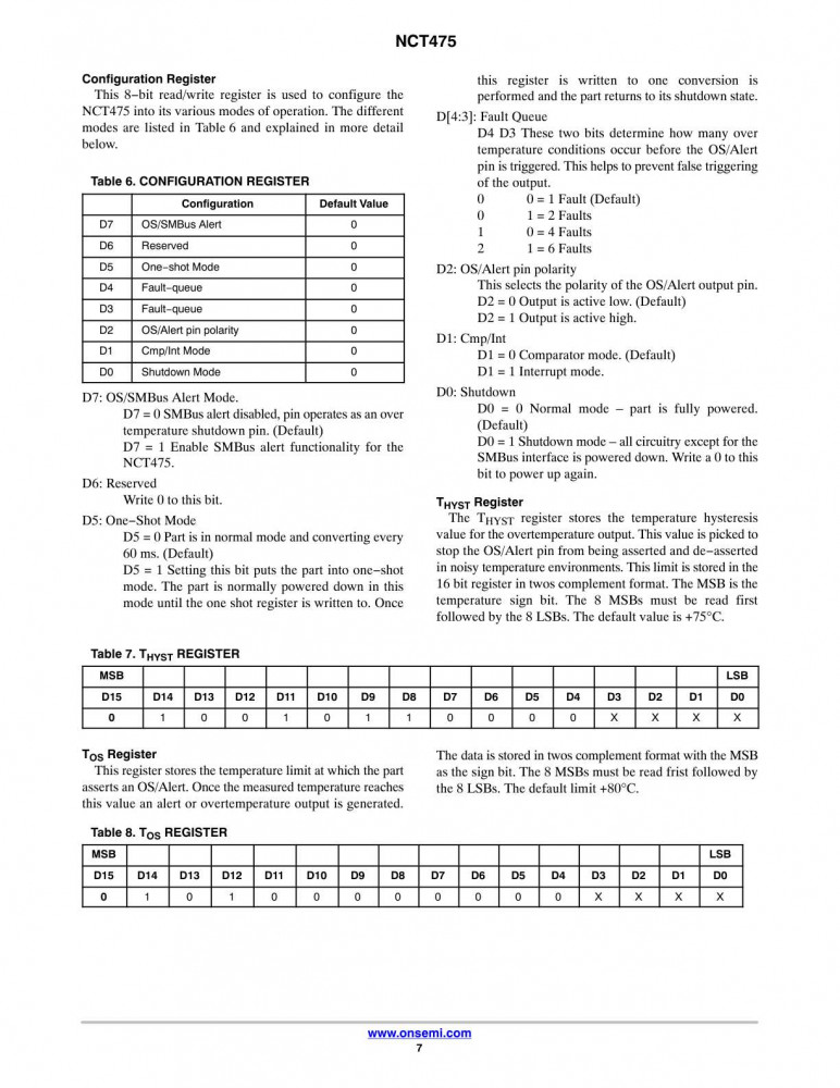 NCT475 datasheet page 7