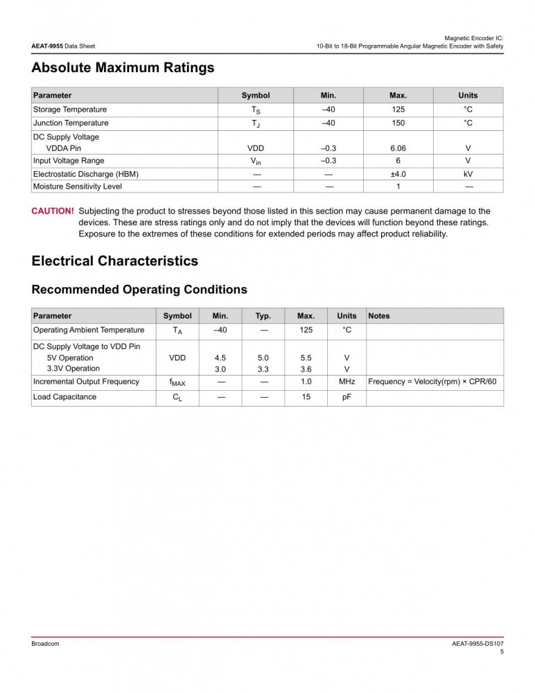 AEAT-9955 technical document page 5