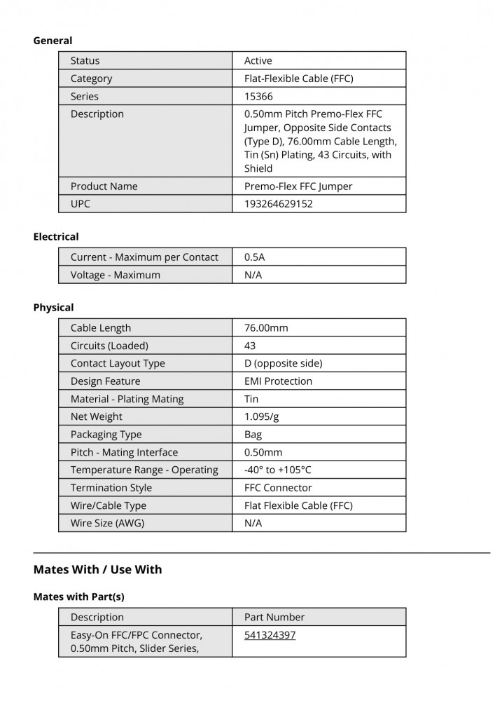 Product document page 2