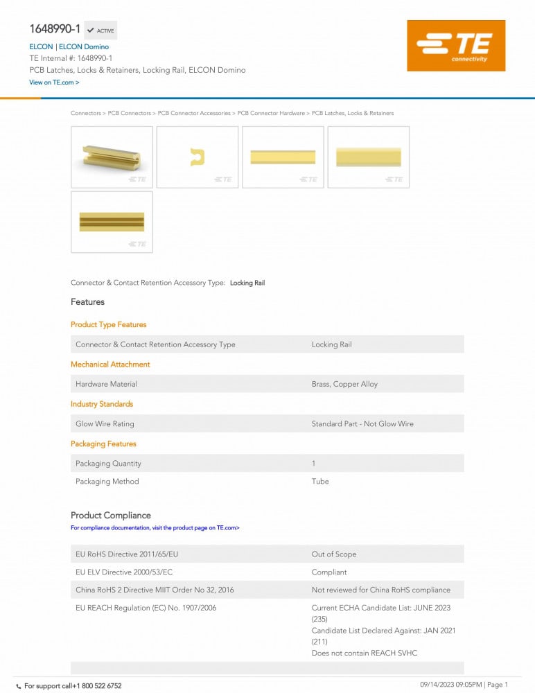 1648990-1 technical document page 1