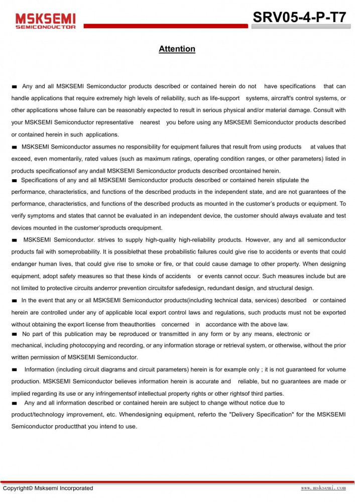SRV05-4-P-T7 datasheet page 6