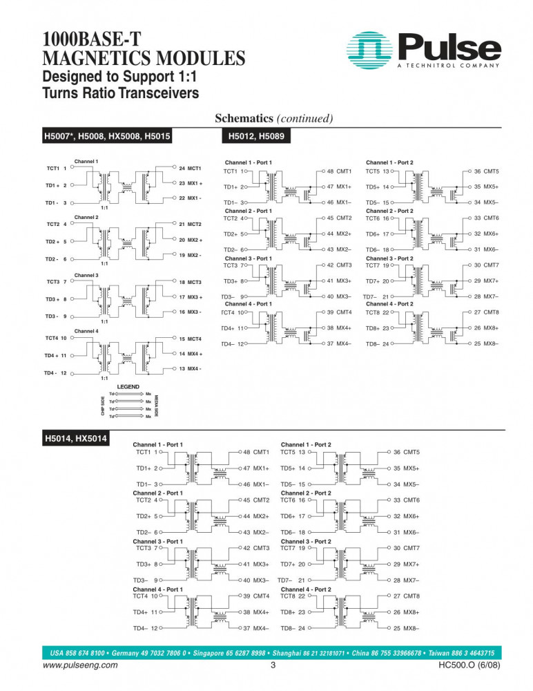 HX5004NLT datasheet page 3