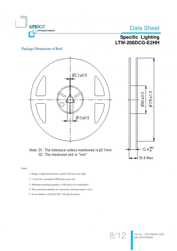 LTW-206DCG-E2HH datasheet page 8