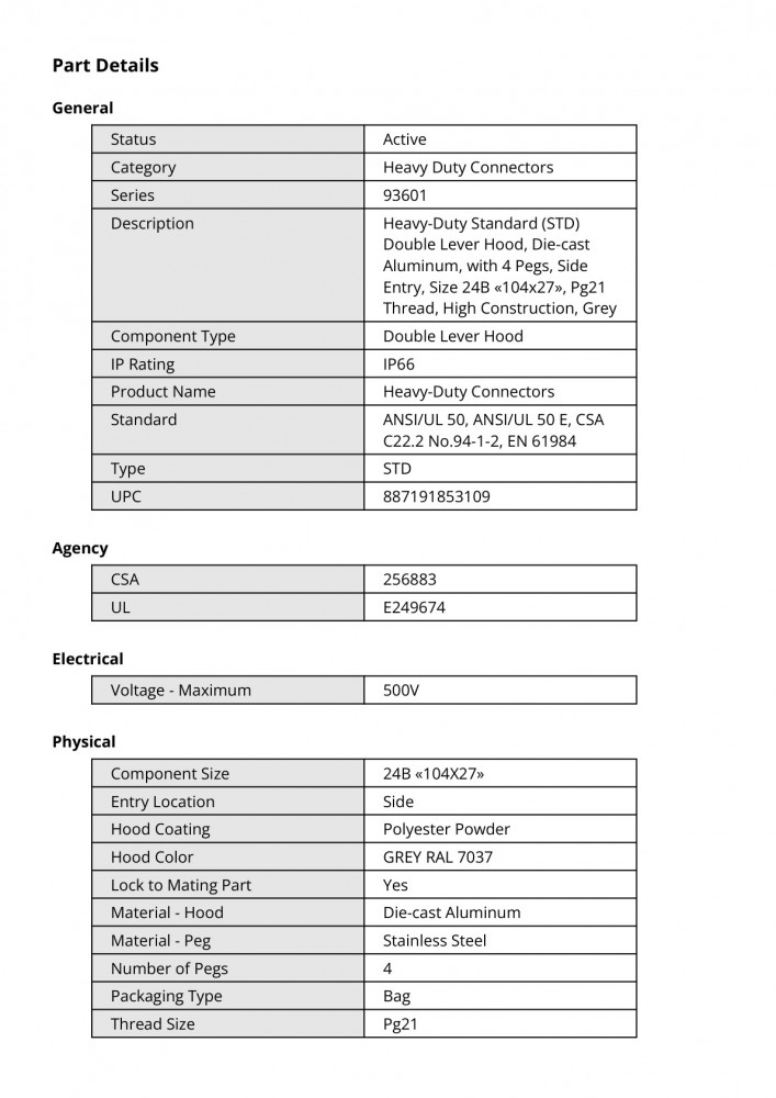 Product document preview, page 2