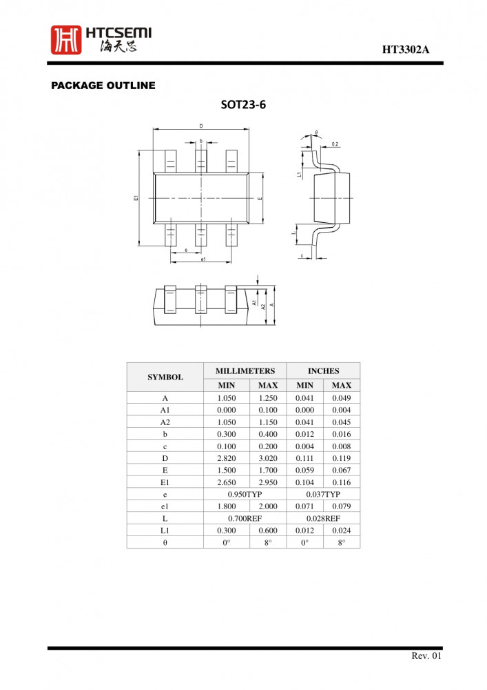 HT3302ARTZ datasheet page 9