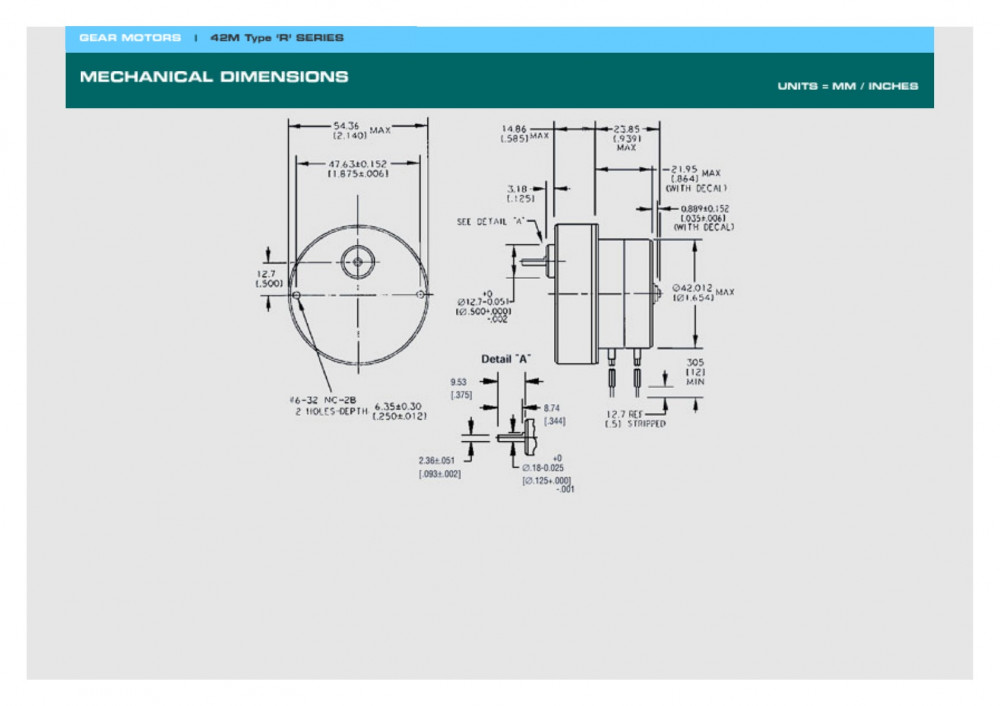 42M048C2B-R21 documentation page 4