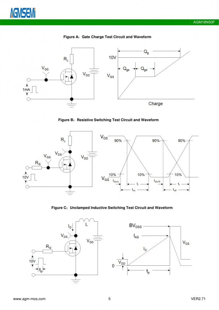AGM18N50F datasheet page 5