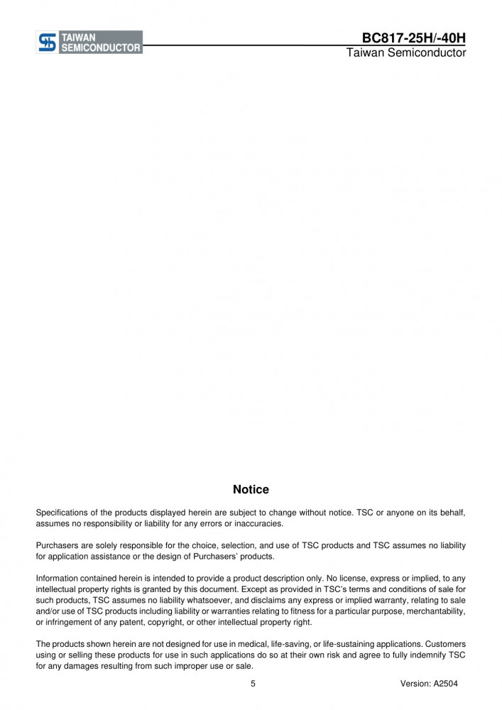 BC817-25H datasheet page 5