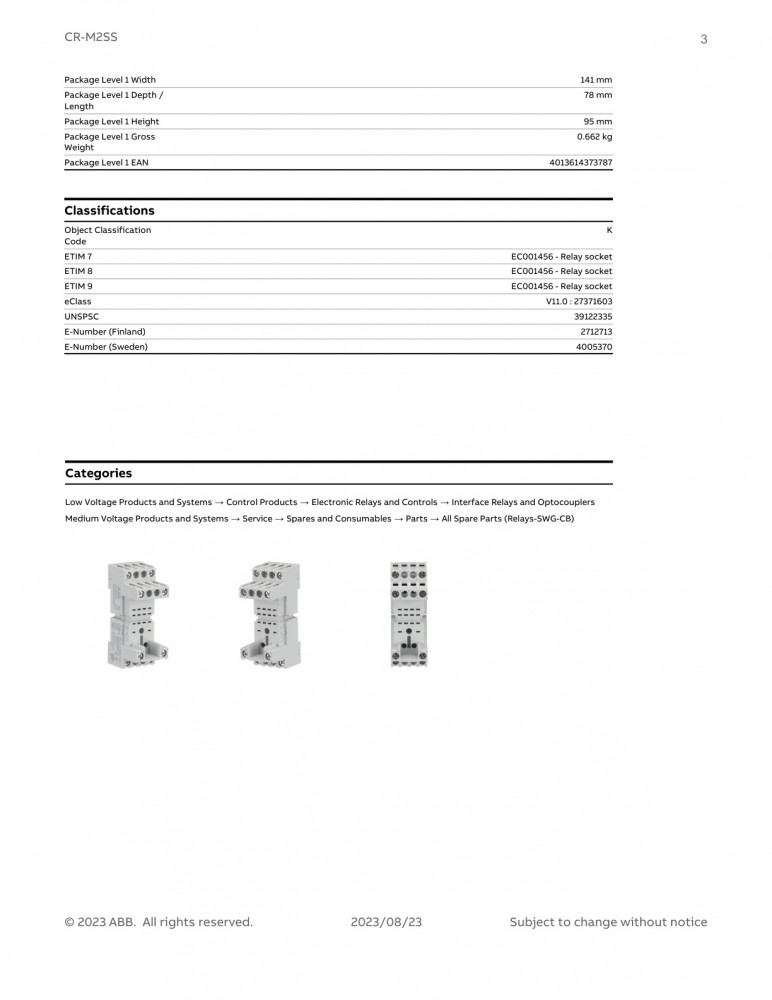 ABB CR-M2SS product document image 3