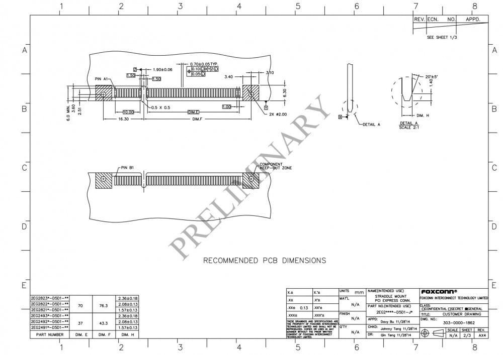 FOXCONN 2EG24917-D5D1-6F technical document page 2