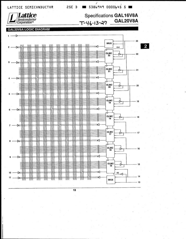 PALCE20V8H-5JC/5 technical document page 5