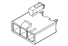 Sabre Right-Angle Header, 7.50mm Pitch, 4 Circuits, Glow-Wire Capable, 3.81mm Tail Length. for 2.40mm PCB, with Board Lock, Complies with the UL1977 finger proof access requirement