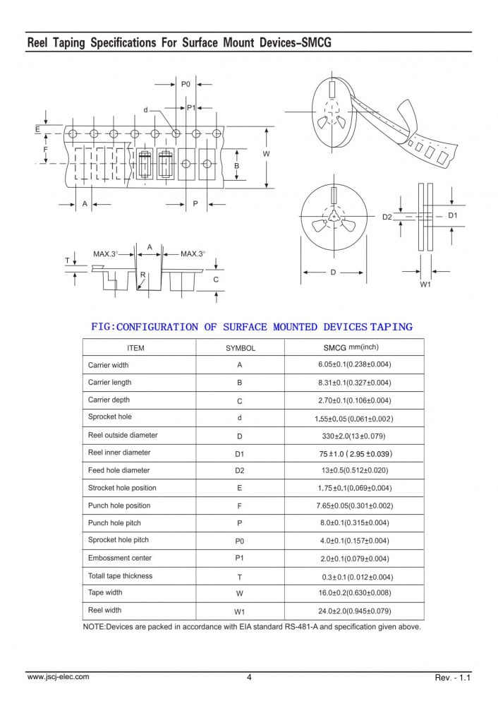 JSCJ S5K datasheet page 4