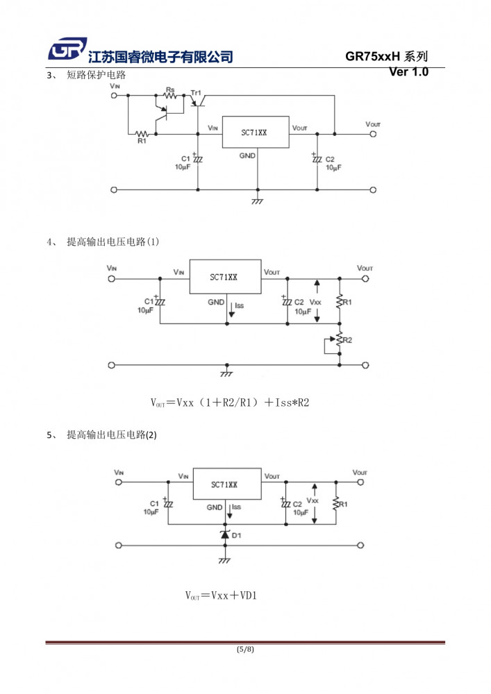 GR7533H datasheet page 5