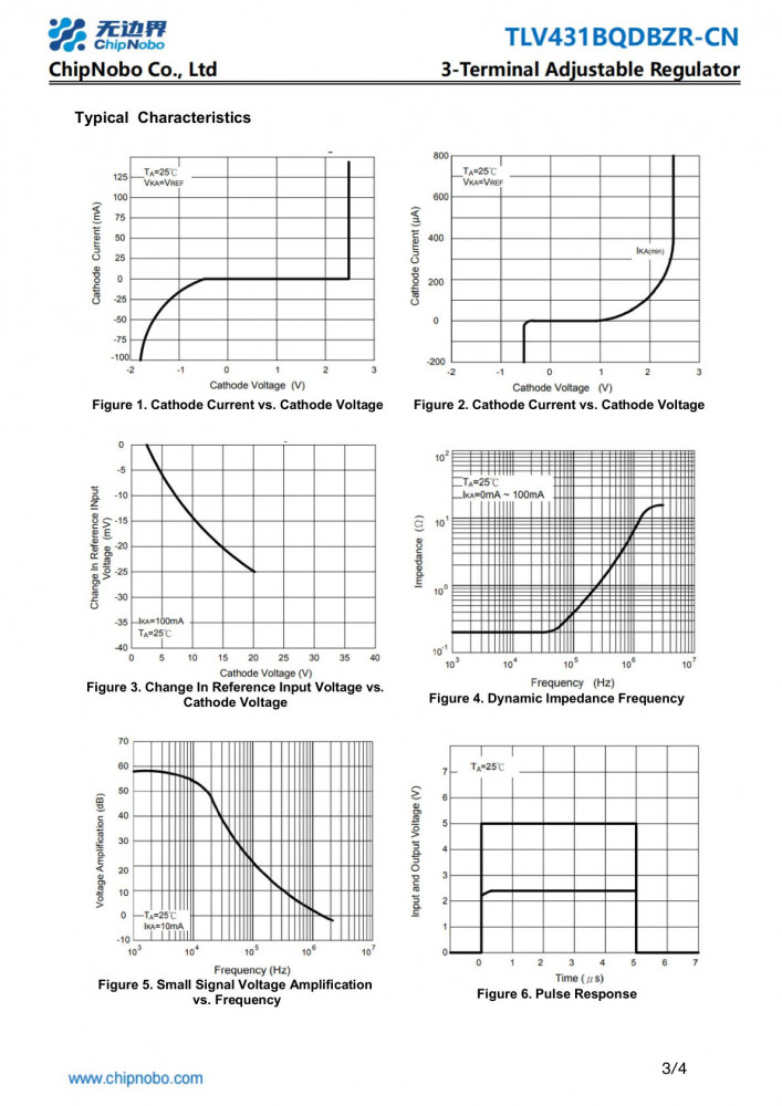 TLV431BQDBZR-CN technical document page 3