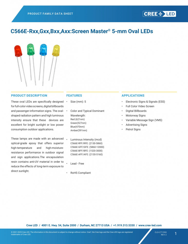 C566E-GFF datasheet page 1