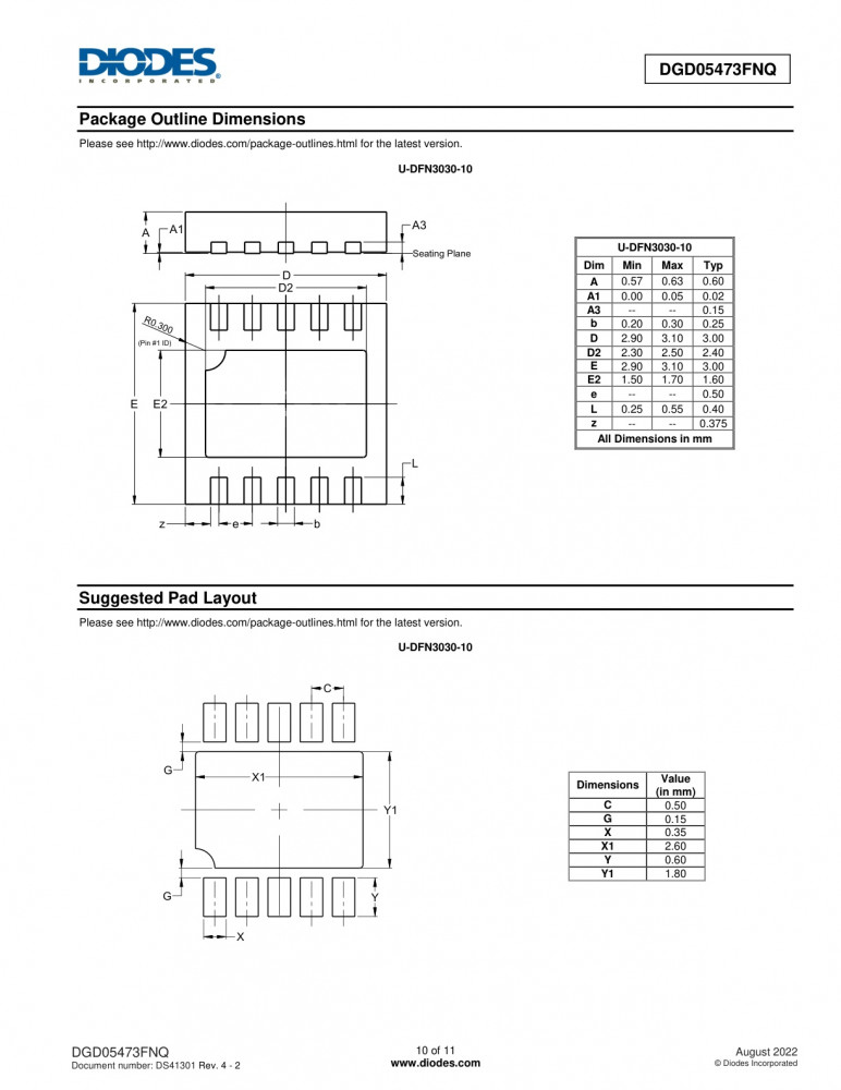 DGD05473FNQ-7 datasheet page 10