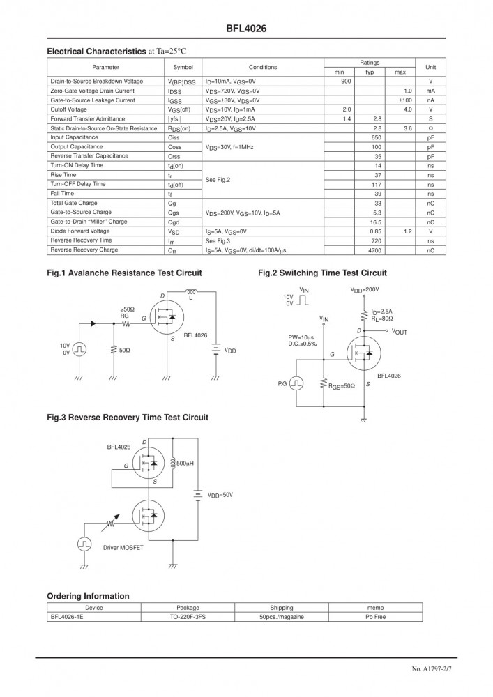 BFL4026 datasheet page 2