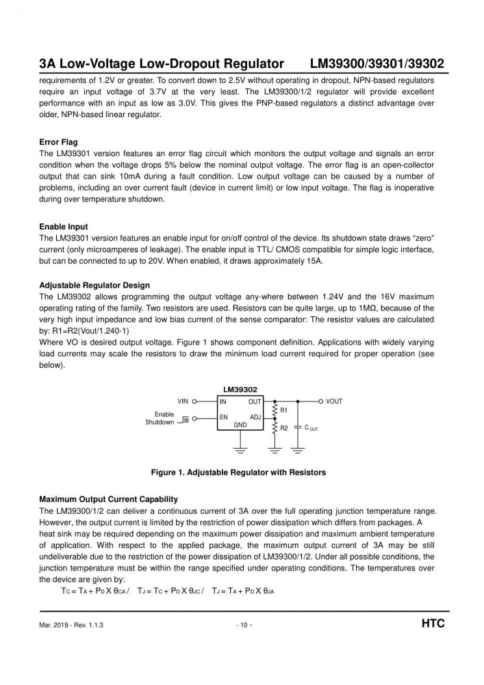LM39301R-3.3 datasheet page 10