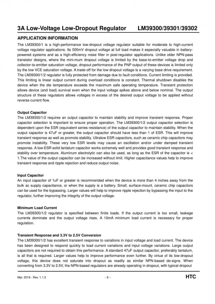LM39301R-3.3 datasheet page 9