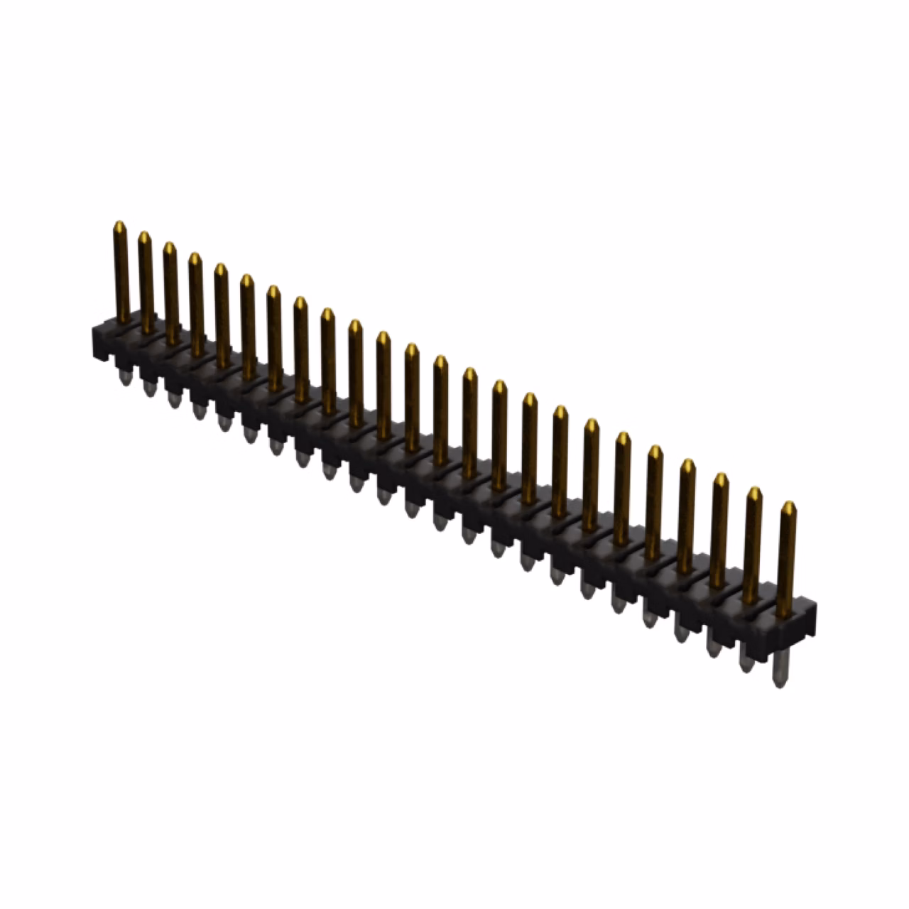 KK 396 Breakaway Header, Vertical, 24 Circuits, 0.76µm Gold (Au) Selective Plating for sale