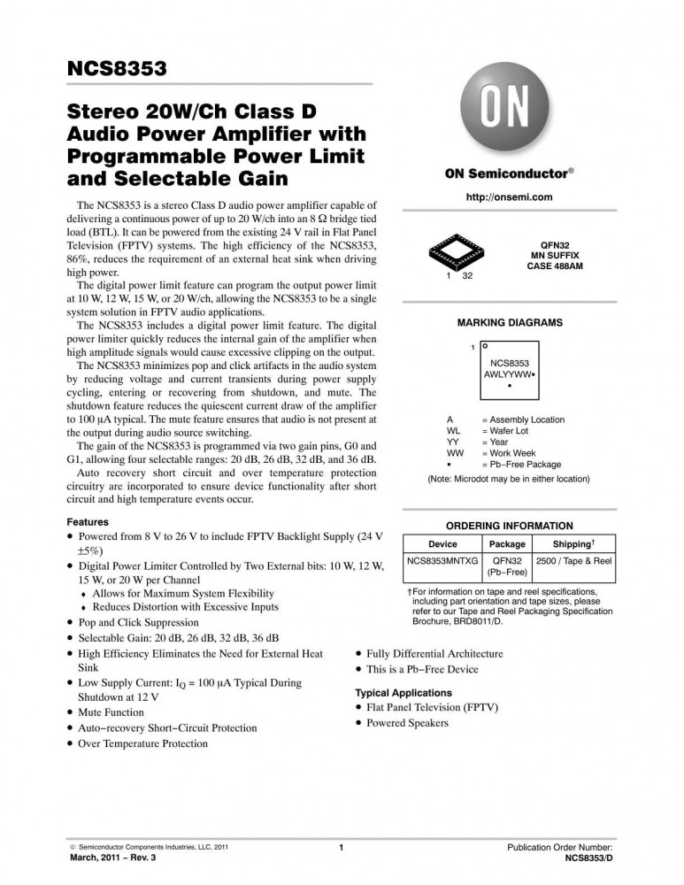 NCS8353 document page 1