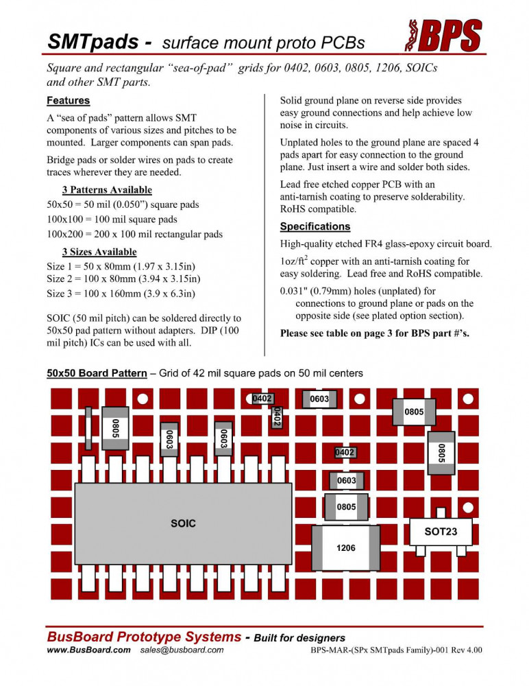 Product document page 1