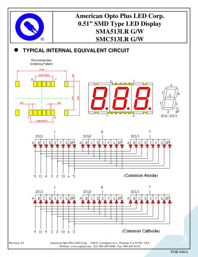 SMC513LR technical document page 3