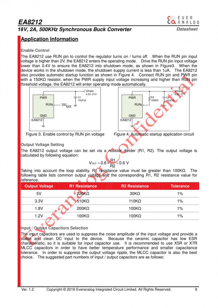 EA8212T6R datasheet page 8