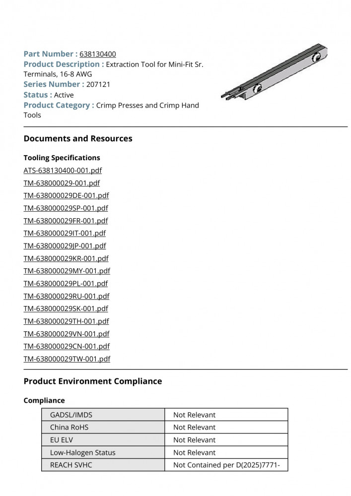 638130400 technical document preview, page 1