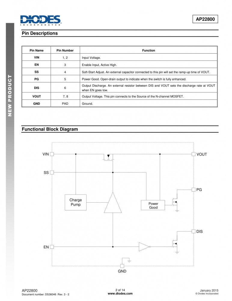 AP22800HB-7 datasheet page 2