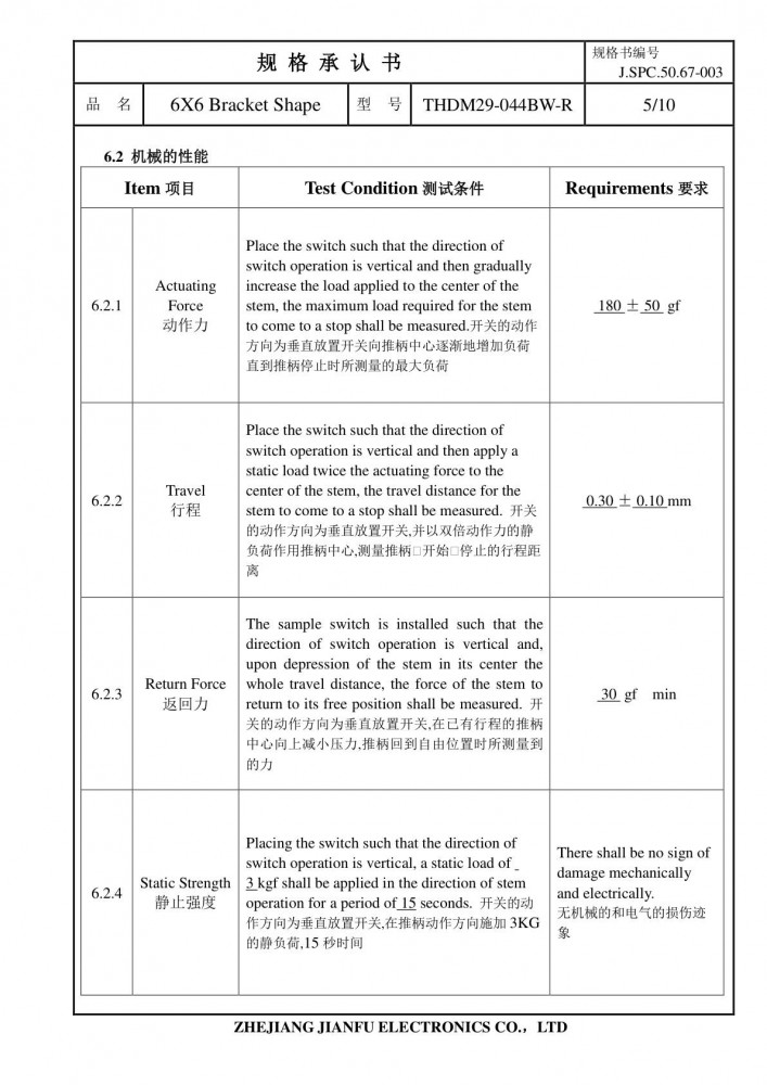 THDM29-044BW-R specification page 6