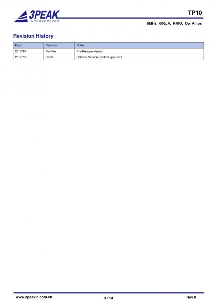 TP10-2-SR datasheet page 3