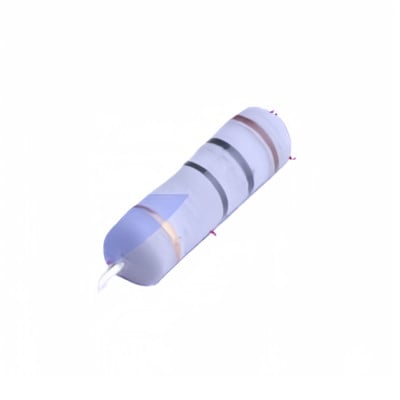 CCO(Chian Chia Elec) MOF5WS-1Ω±5% T Through Hole Resistor