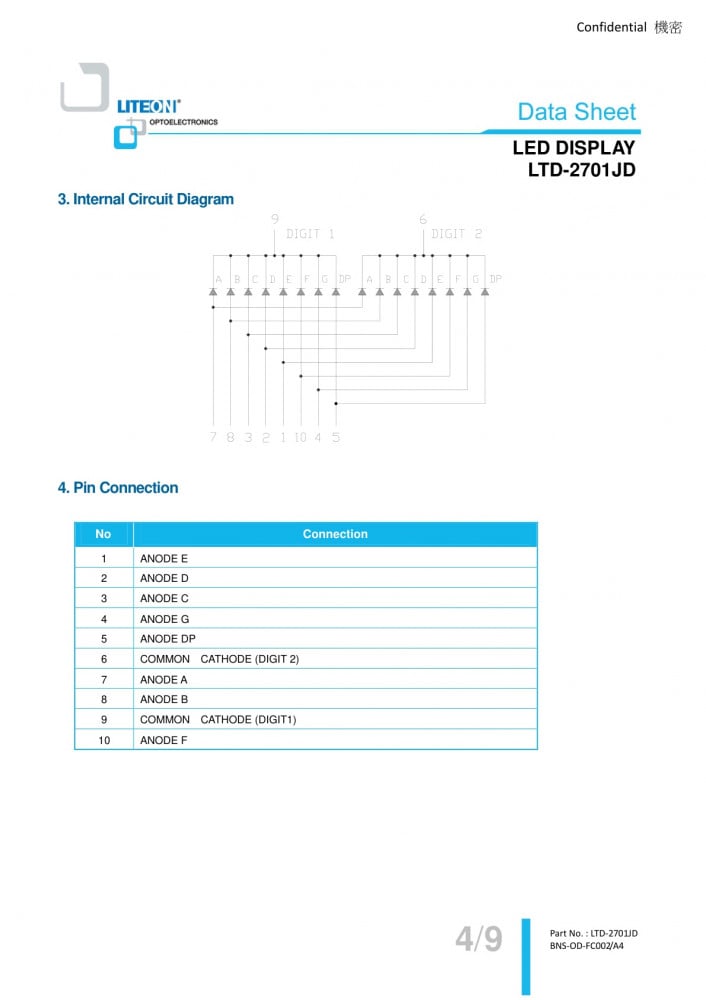 LTD-2701JD datasheet page 5